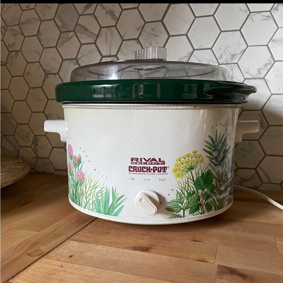 Rival Select Crockpot | Kitchen | Vintage Rival Select Slow Cooker Herb ...